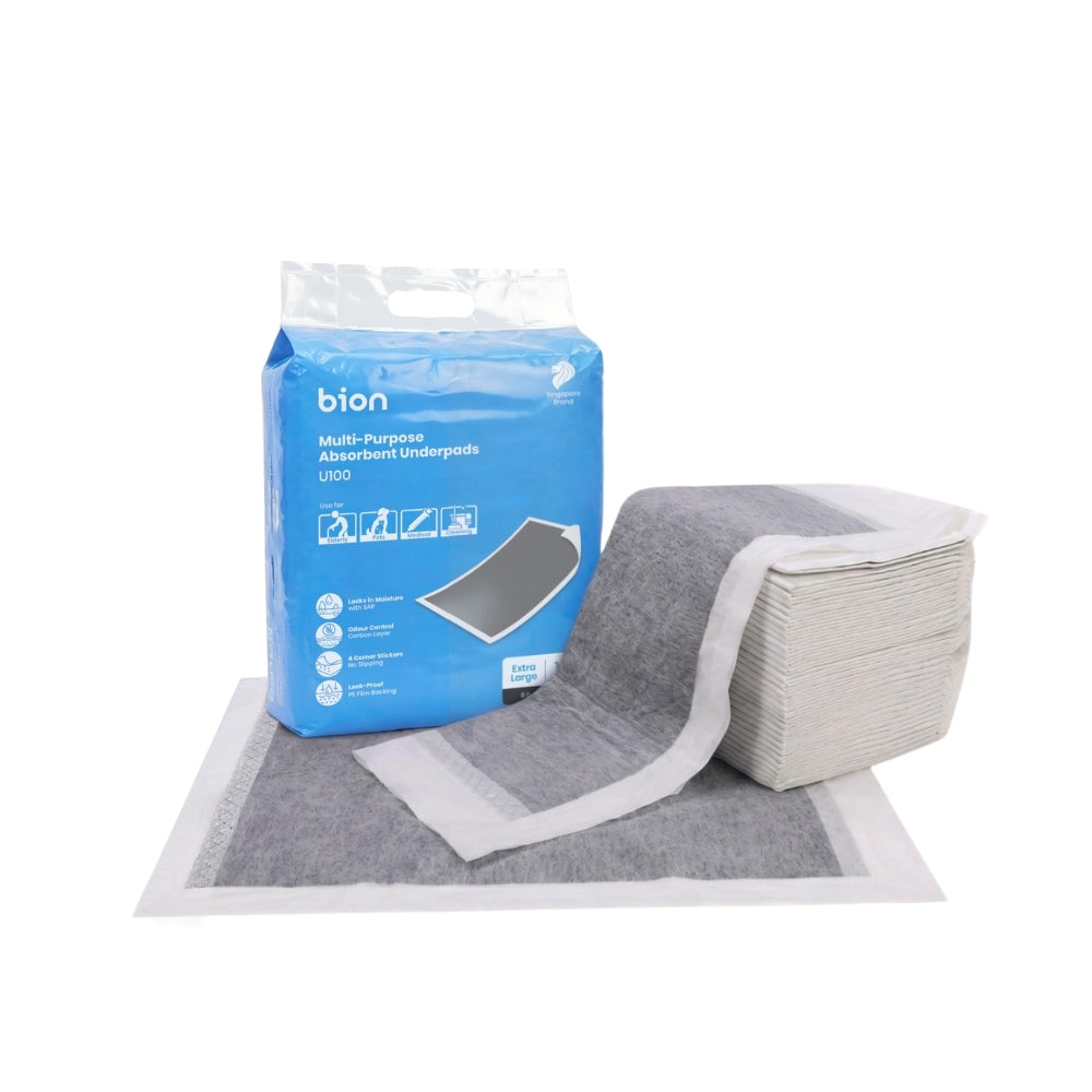 Bion Multi-Purpose Absorbent Underpads U100 – Bion SG