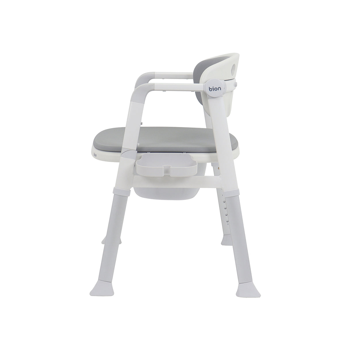 Bion Toilet Commode Chairs with Wheels | Detachable Armrests – Bion SG